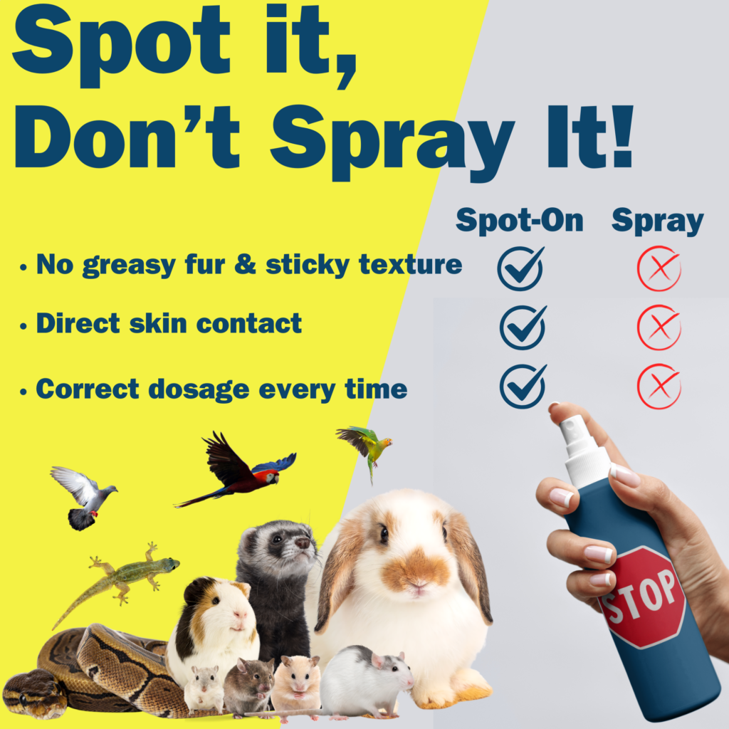 Spot On Anti-Mange Rabbits & Guinea Pigs 5ml - Vet Strength